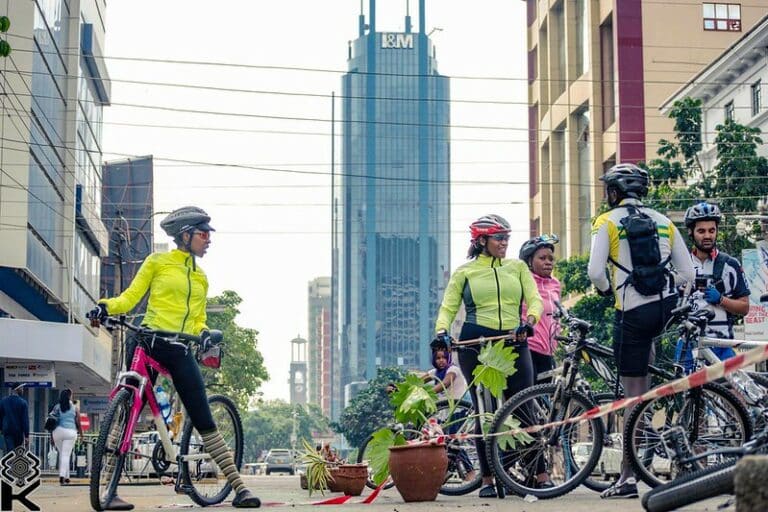 Interview with Cyprine Odada: Cycling is gender-inclusive: Bike trains ...